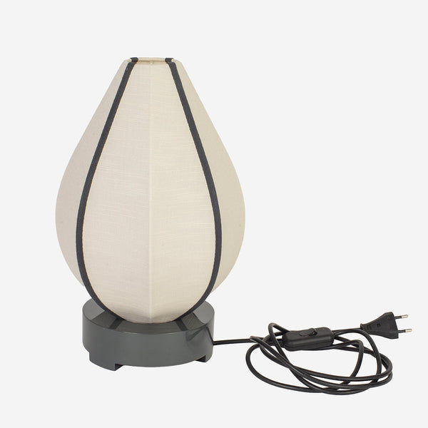 Lotus tablelamp, coal